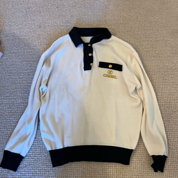 CHANEL | Sweaters | Chanel Vintage Sweater Sz S | Poshmark
